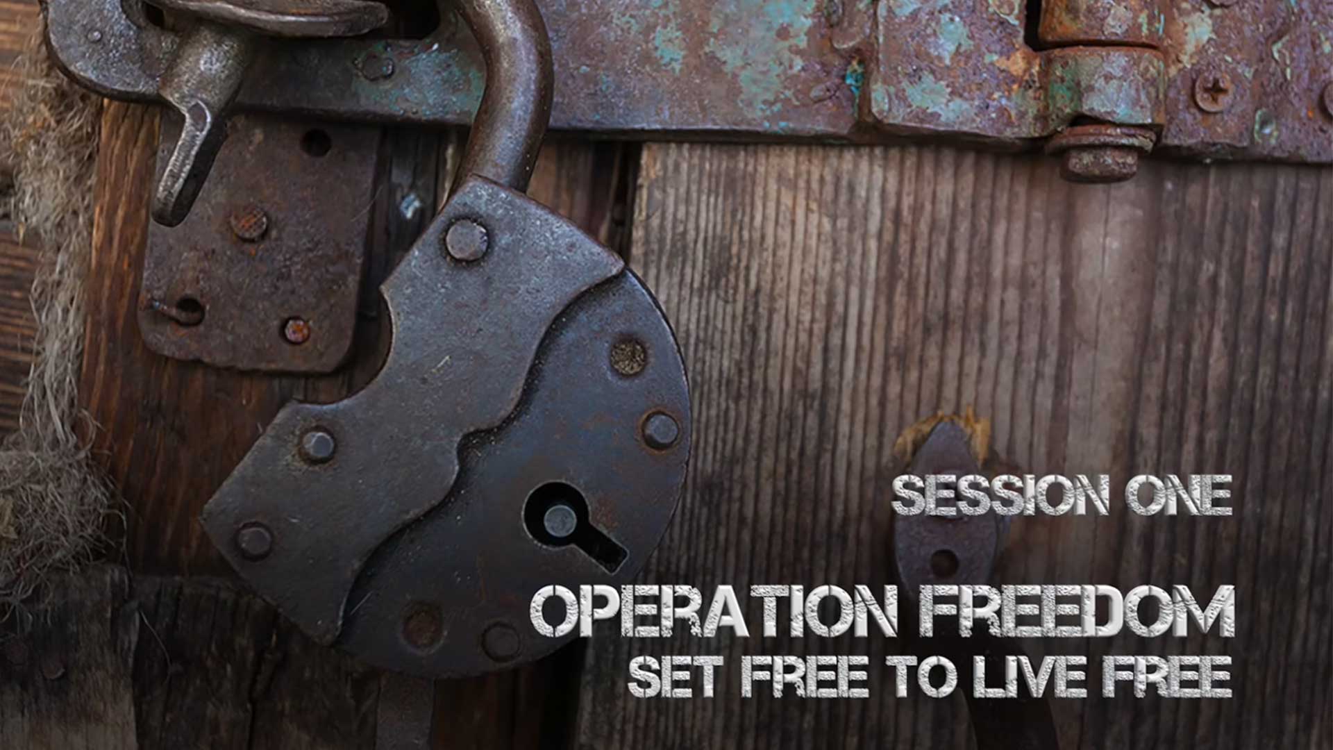 The Mission-Driven Man - Session 1 | Operation Freedom